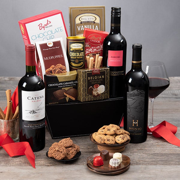 Wine Gift Basket Delivery | Champagne, Beer, Gourmet Food Baskets